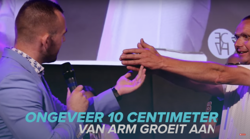 Tom de Wal van Frontrunners grossiert in nepgenezingen - Kwakzalverij